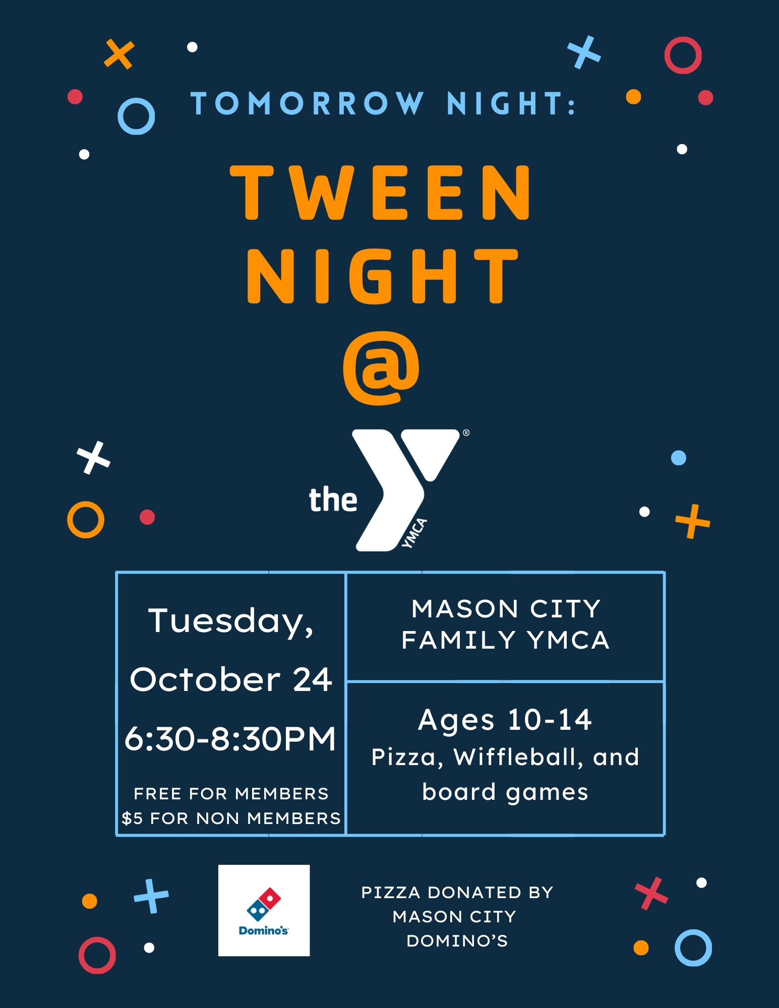 Tween night (1) – MASON CITY FAMILY YMCA