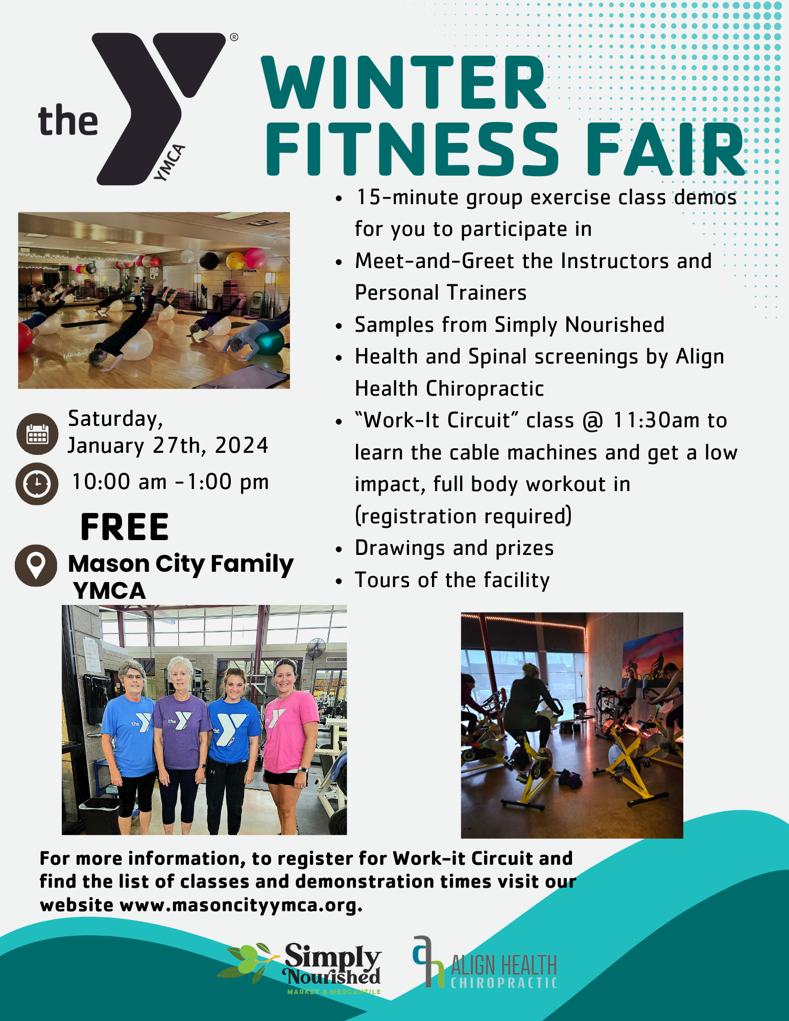 fitness fair – MASON CITY FAMILY YMCA